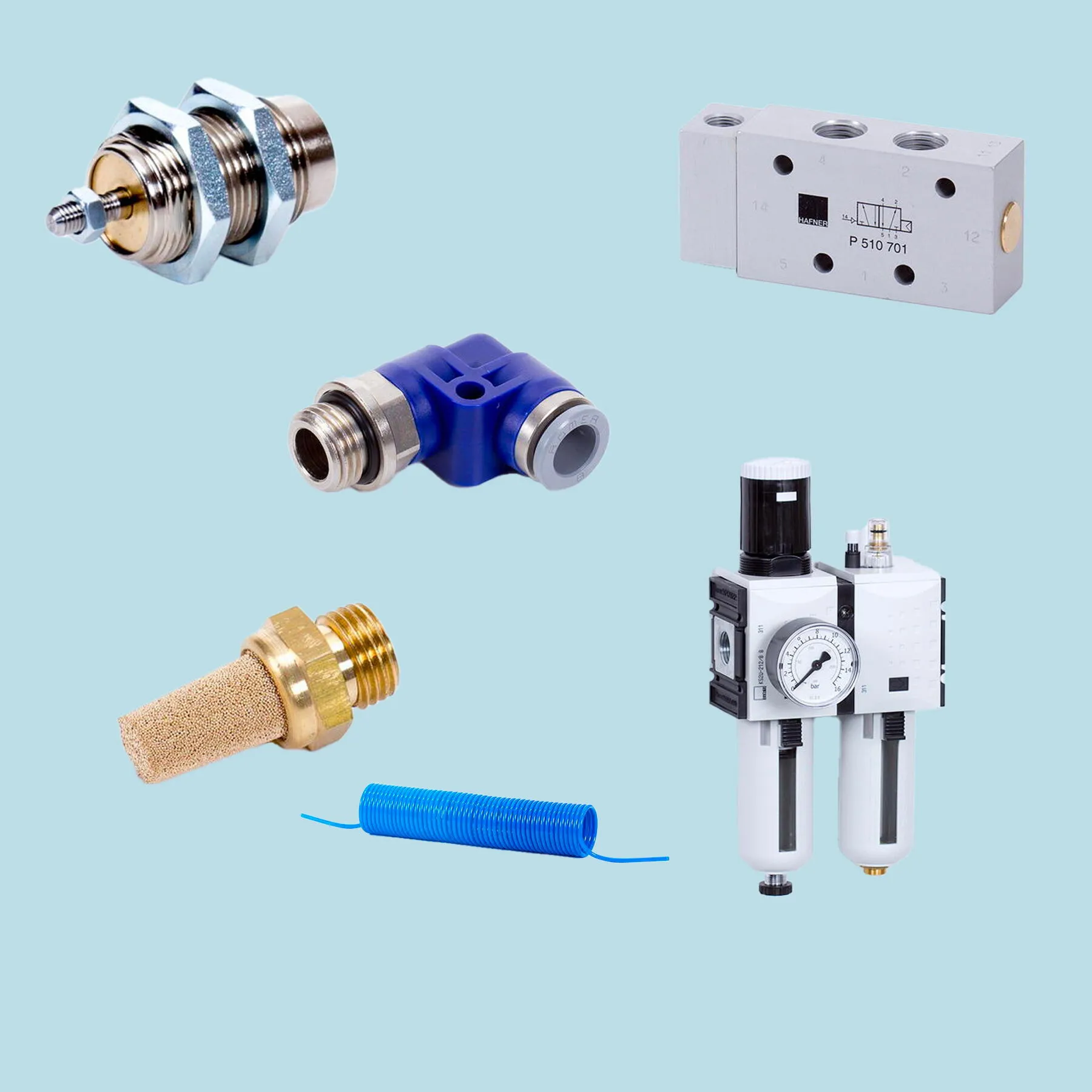 Preparation units, control components, actuators and accessories AirTAC ...